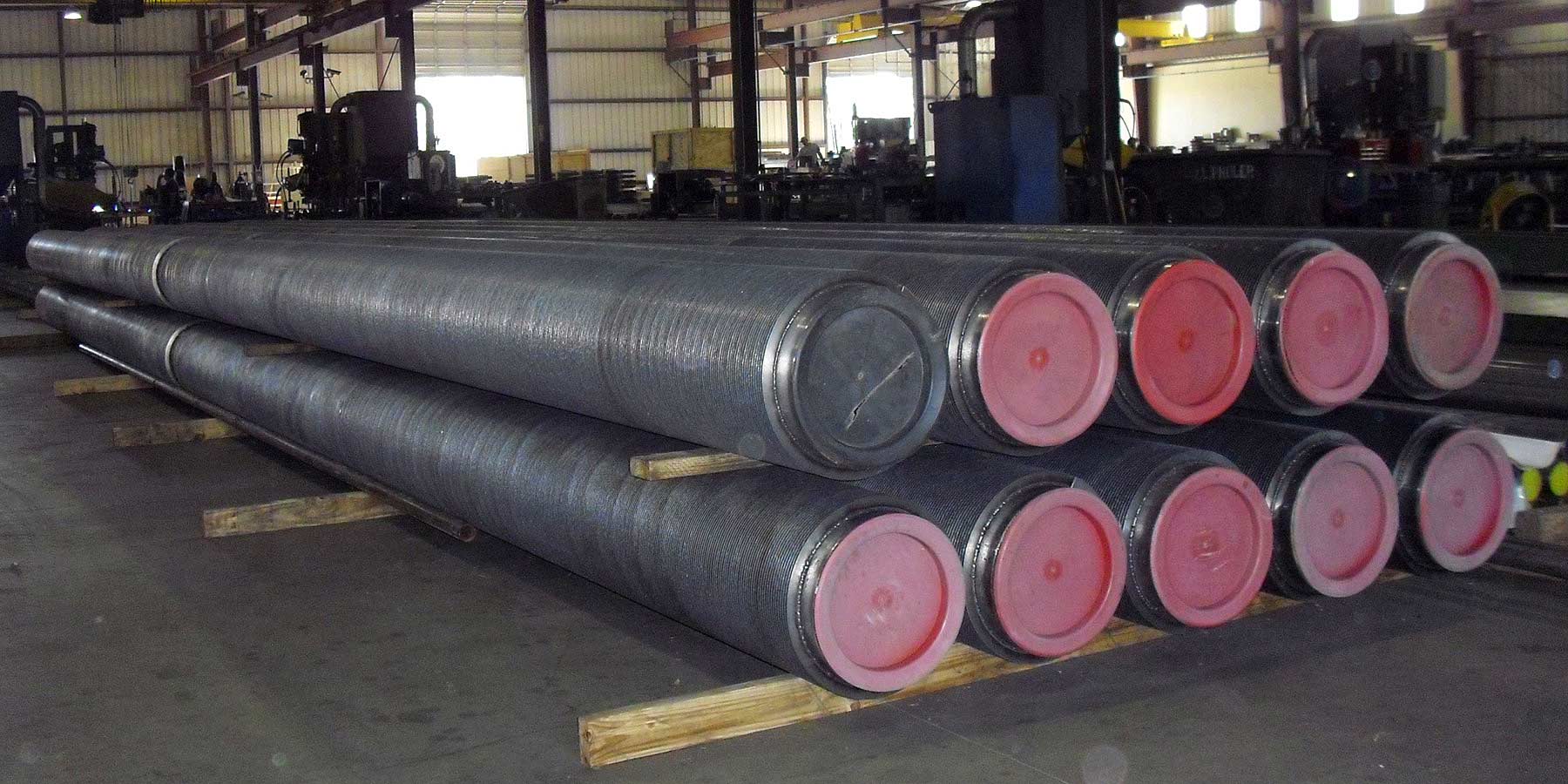 Welded Helical Solid Finned Tubes | Vulcan Finned Tubes