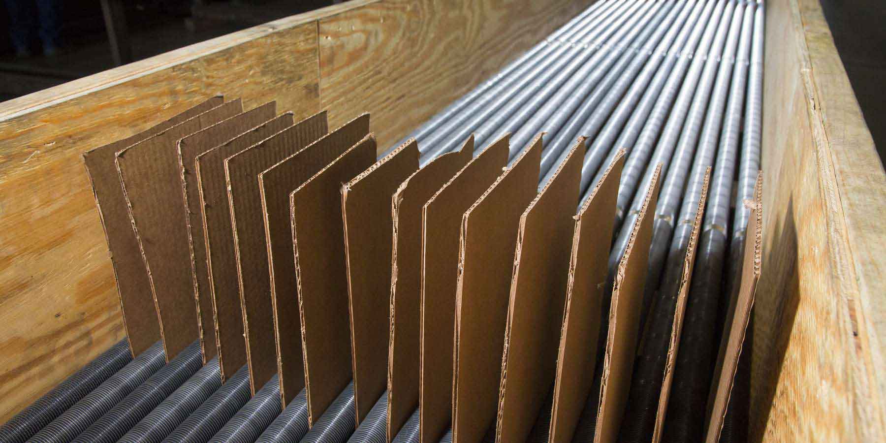 Aluminum L-foot Finned Tubes | Vulcan Finned Tubes